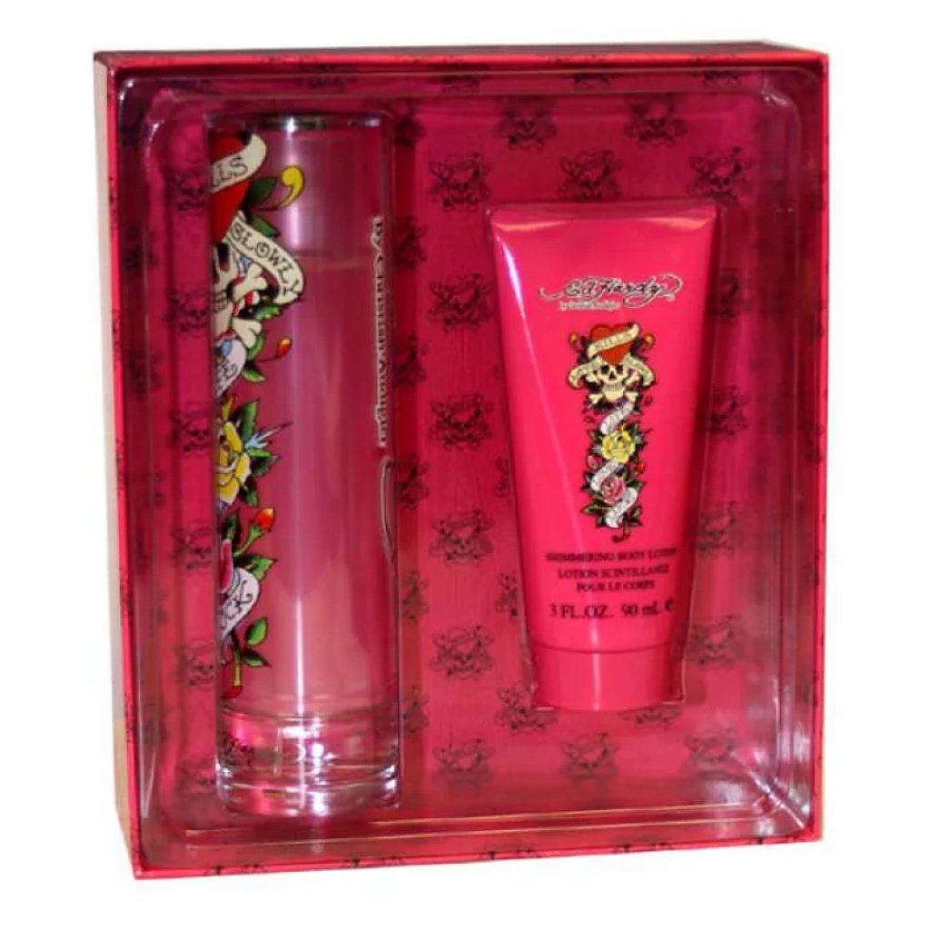Ed Hardy 2 PC Gift Set For Women – Designer Perfumes